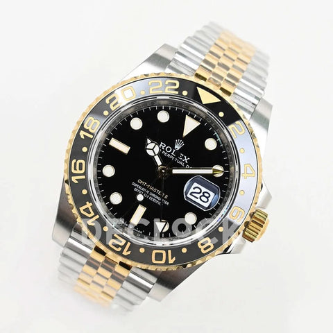 Replica Rolex GMT-Master II 126713GRNR Yellow Rolesor – DECLOCK