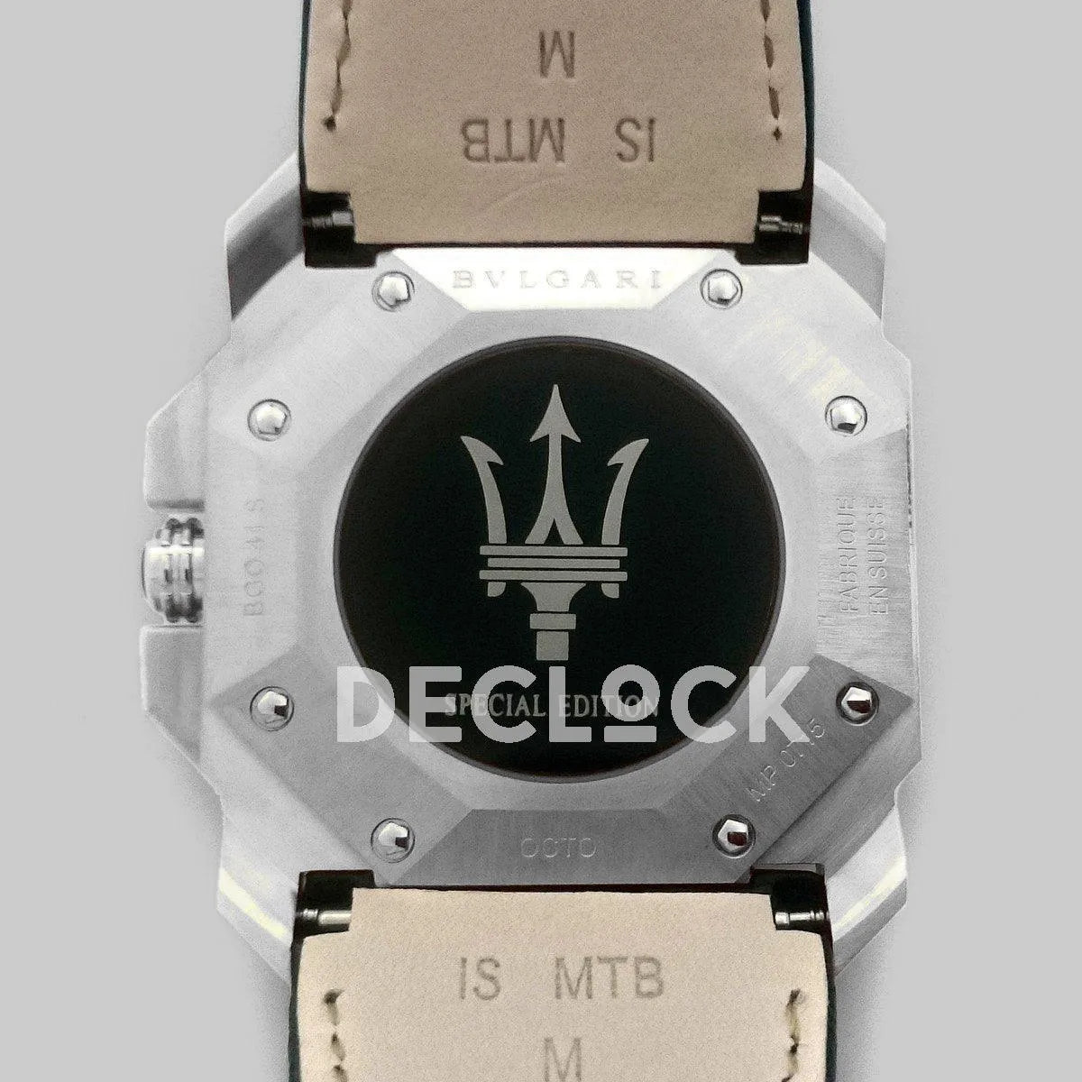 Replica Bvlgari Octo Velocissimo Chronograph Rose Gold Black Dial – DECLOCK