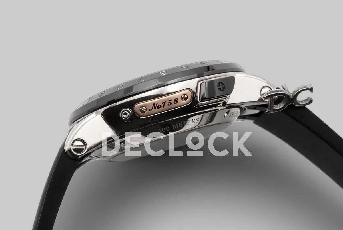 Replica Ulysse Nardin El Toro Black White in Steel – DECLOCK