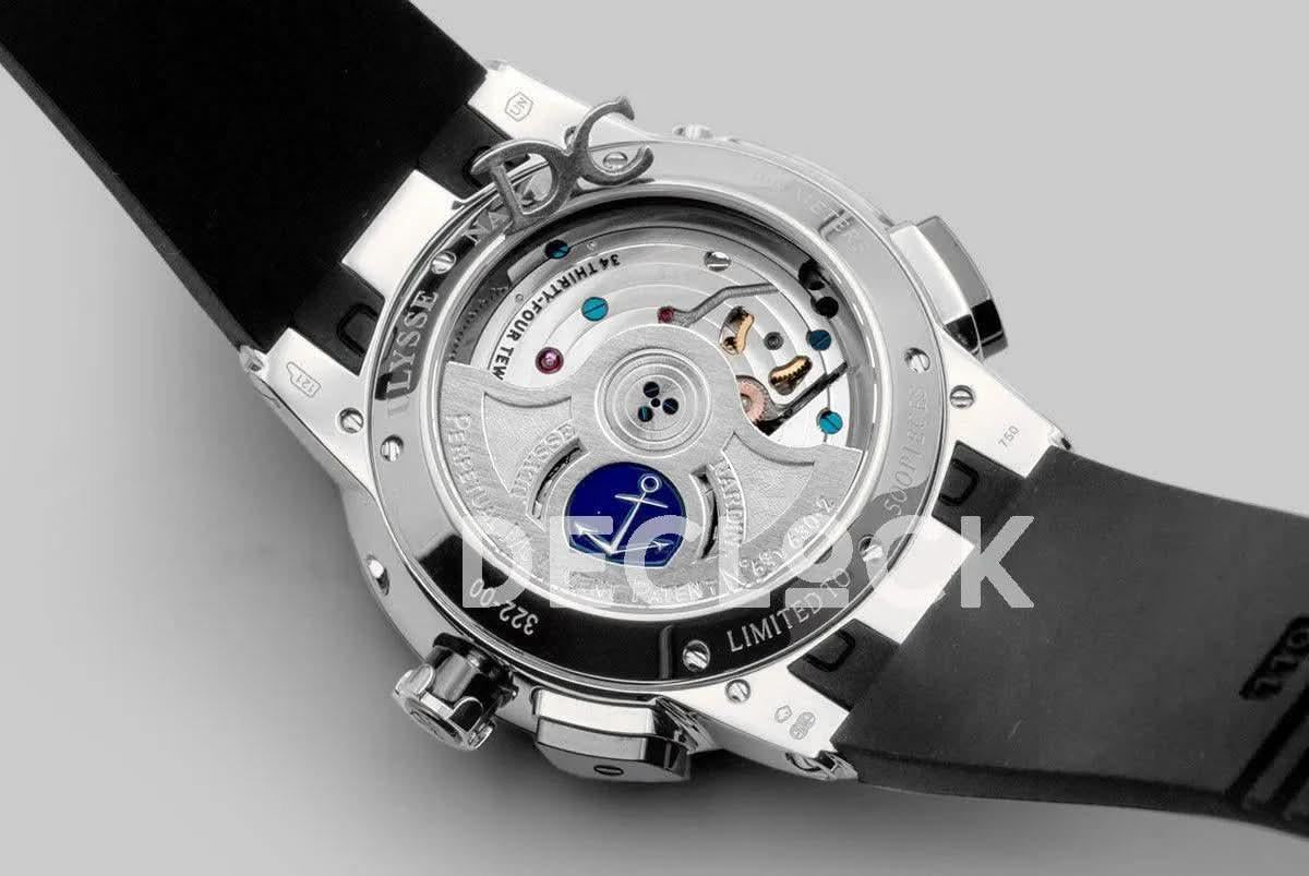 Replica Ulysse Nardin El Toro Black White in Steel – DECLOCK